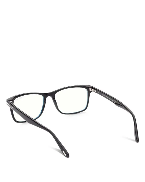 TOM FORD Square Blue Light Glasses 55mm - Black