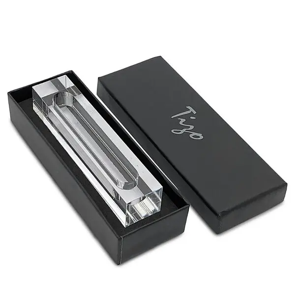 TIZO Lucite Mezuzah 4.5 - Clear