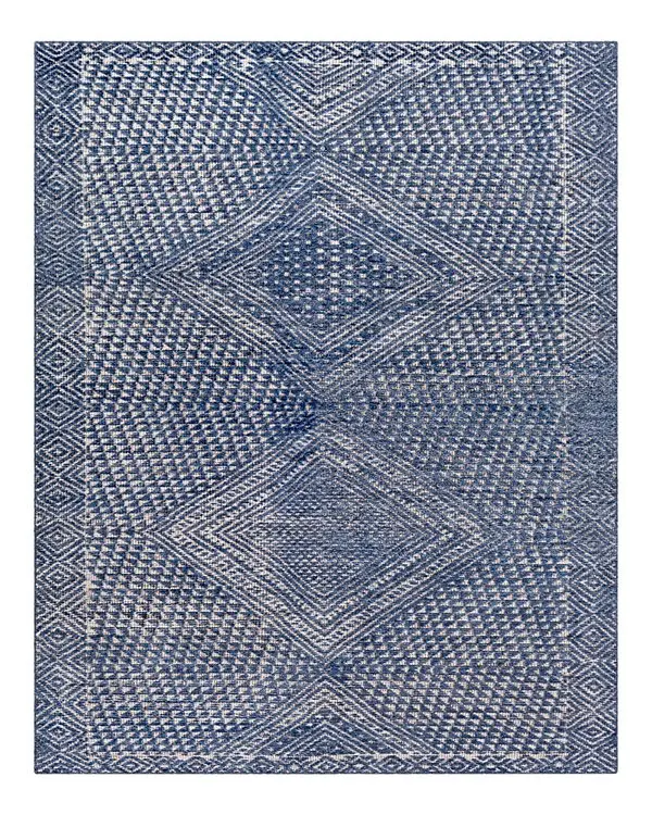 SURYA Livorno Lvn-2304 Area Rug, 2' X 3 - Denim/white/taupe