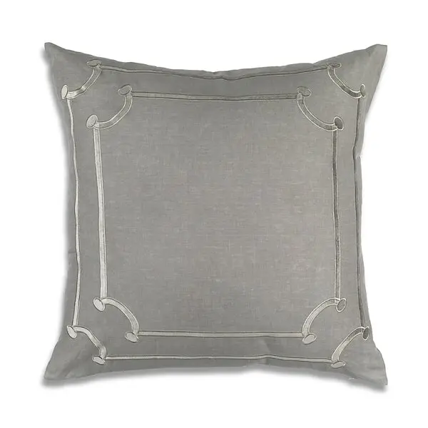 LILI ALESSANDRA Jana European Pillow - Light Gray