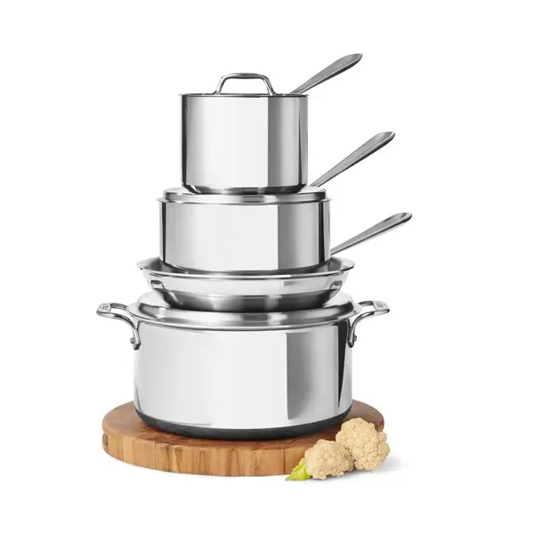 ALL-CLAD D3 Steel 7-piece Cookware Set Exclusive