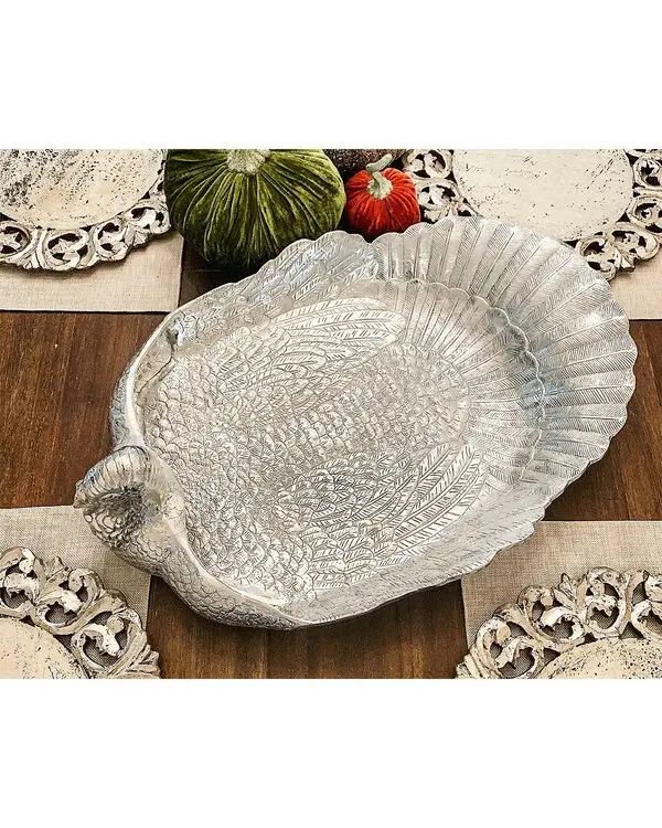 VAGABOND HOUSE Turkey Aluminum Tray, Large