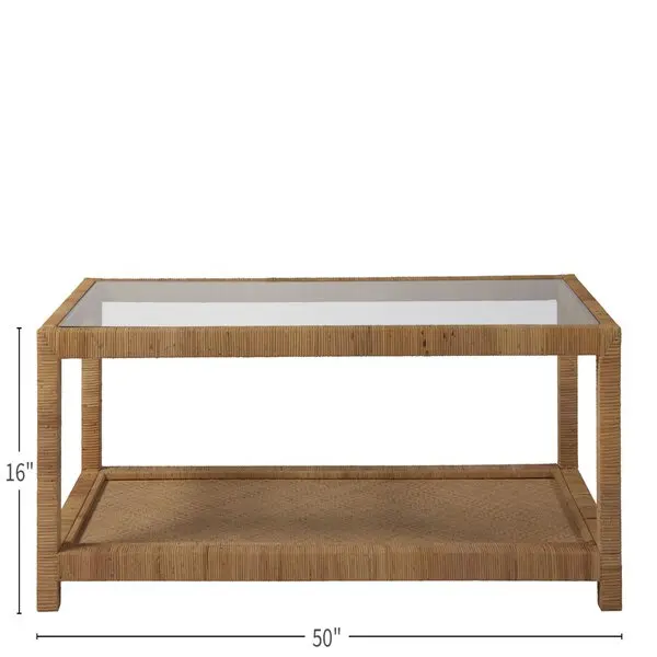 UNIVERSAL Long Key Cocktail Table