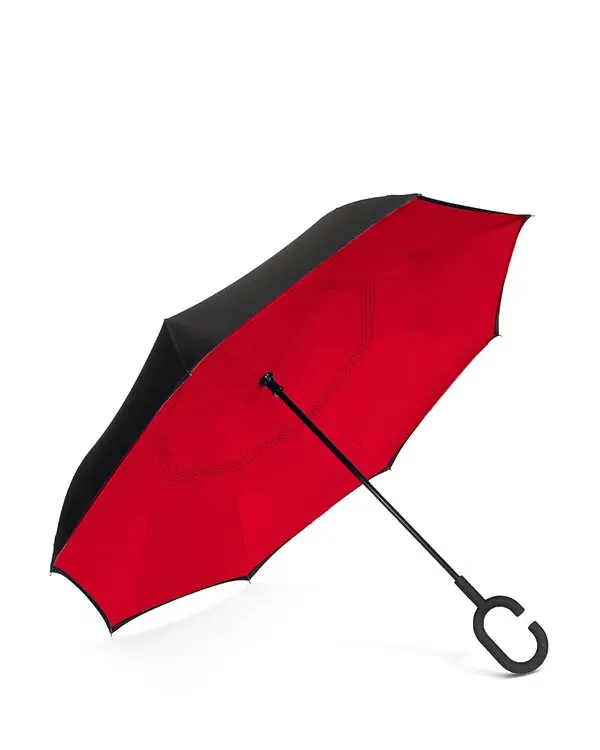 SHEDRAIN Unbelievabrella Umbrella - Black/red