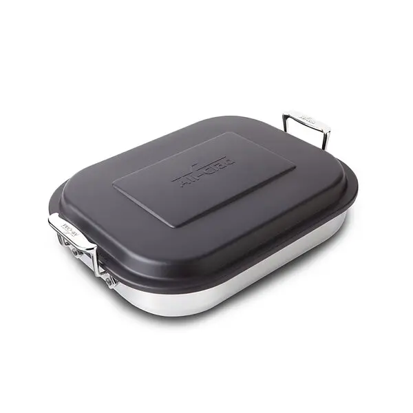 ALL-CLAD All Clad Stainless Steel Covered Lasagna Pan - Stainless Steel/dark Brown