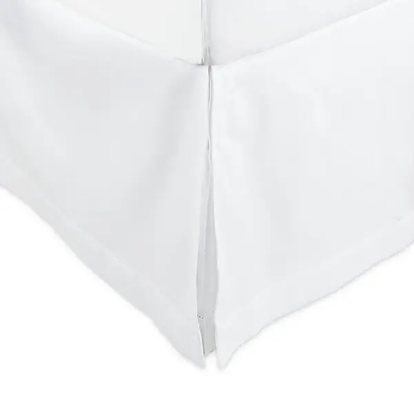 HOME TREASURES Royal Sateen Queen Dust Ruffle - White