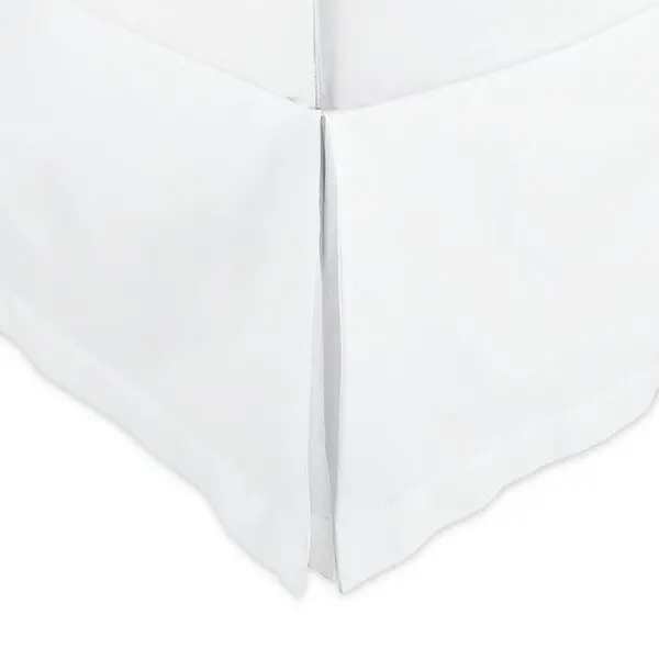 HOME TREASURES Perla Queen Dust Ruffle - White