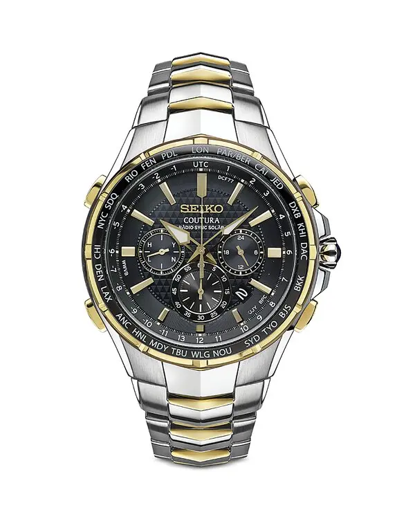 SEIKO Coutura Solar Chronograph - Silver