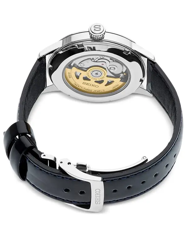SEIKO Presage Strap Watch - Silver