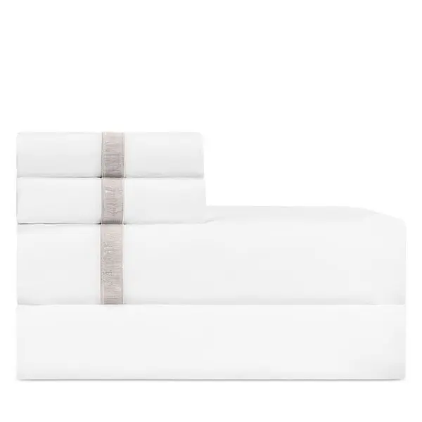 HOME TREASURES Alina Flat Sheet, Queen - Dune