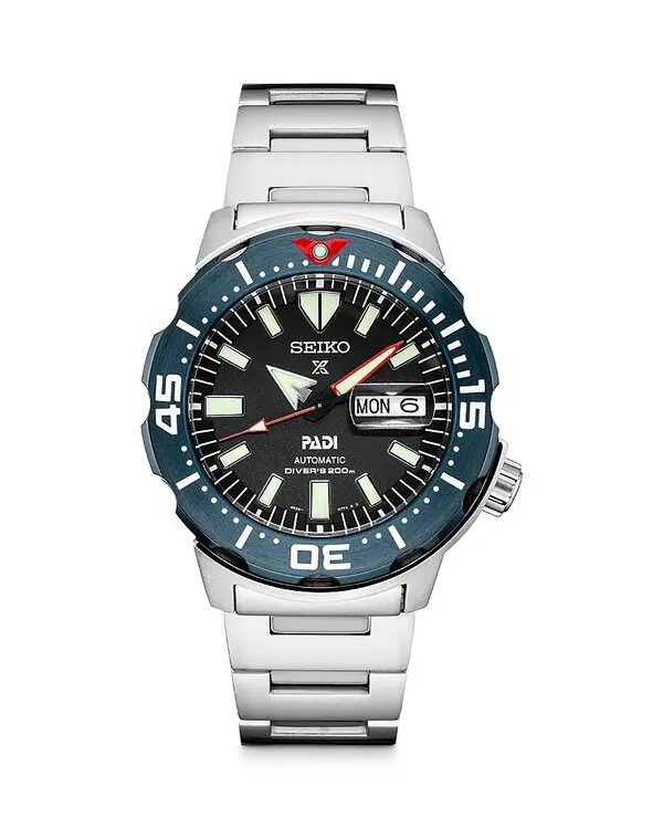 SEIKO Prospex Padi Edition Automatic Diver Watch, 47.8mm
