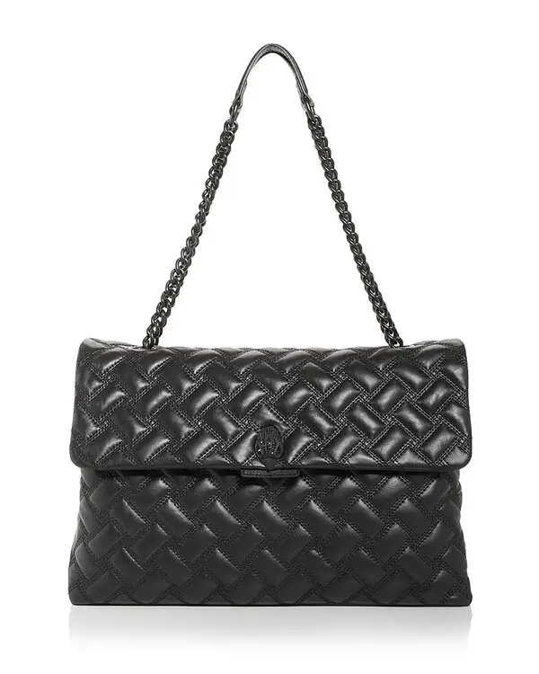 Kurt Geiger Kensington Drench Xxl Quilted Leather Shoulder Bag