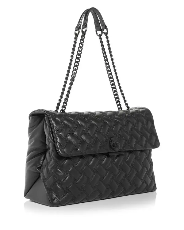 Kurt Geiger Kensington Drench Xxl Quilted Leather Shoulder Bag
