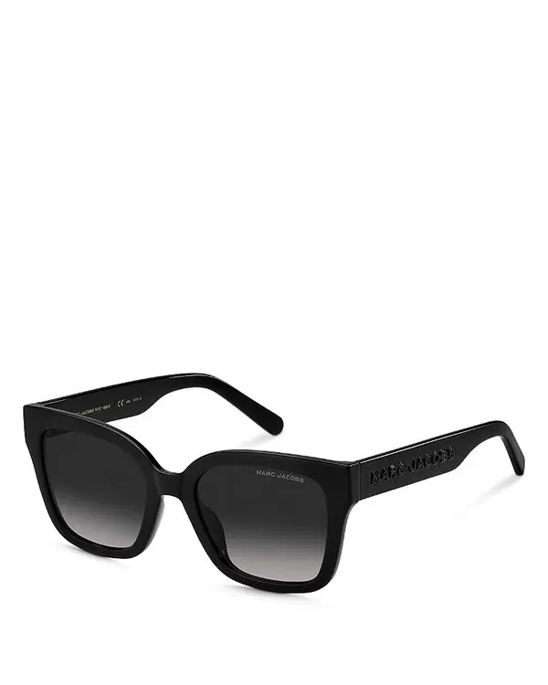 Marc Jacobs Square Sunglasses - Black/black Gradient