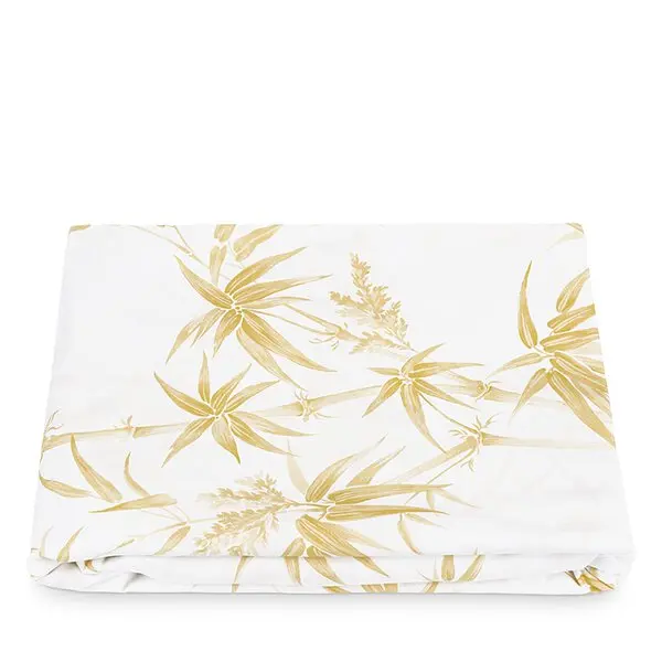 MATOUK Dominique Fitted Sheet, California King - Lemon
