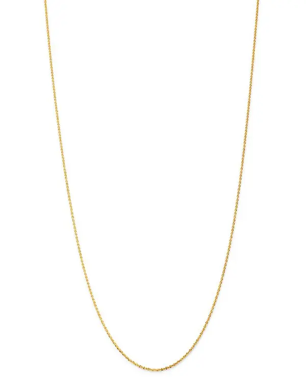 Bloomingdale'S 14k Yellow Crossover Link Chain Necklace - Gold