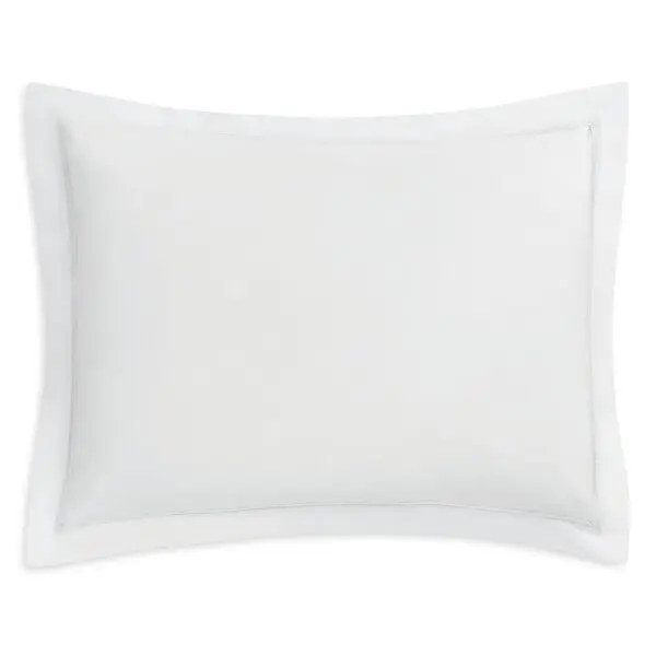 MATOUK Gatsby Hemstitch Boudoir Sham - White