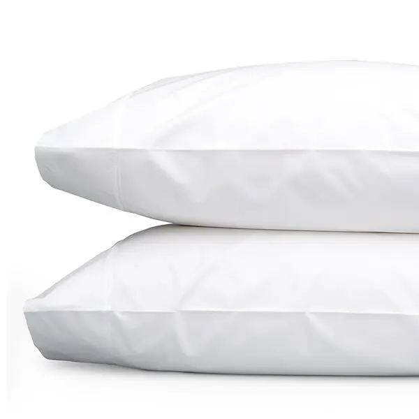 MATOUK Gatsby Hemstitch King Pillowcase, Pair - White