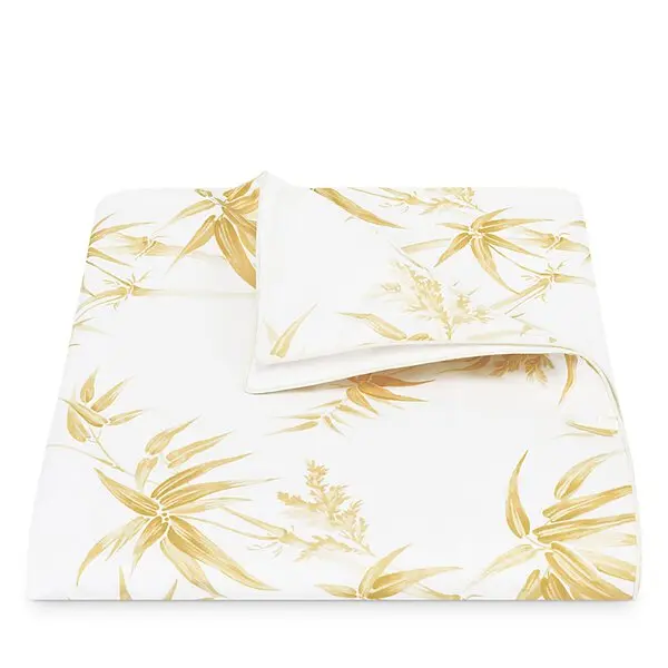MATOUK Dominique Duvet Cover, King - Lemon
