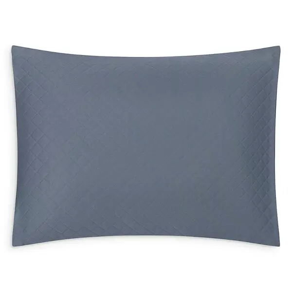 MATOUK Petra Boudoir Sham - Steel Blue