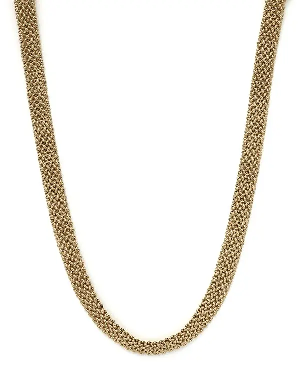 Bloomingdale'S Woven Necklace In 14k Yellow - Gold