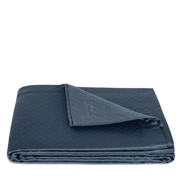 MATOUK Petra Coverlet, King - Prussian Blue
