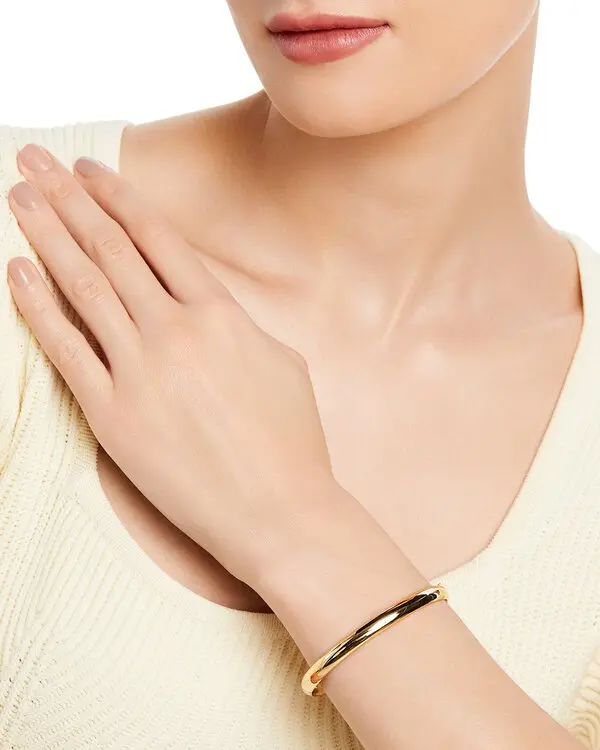 Bloomingdale'S 14k Yellow Hinged Bangle