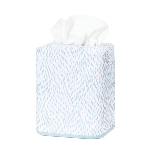 MATOUK Duma Diamond Tissue Box Cover - Sky