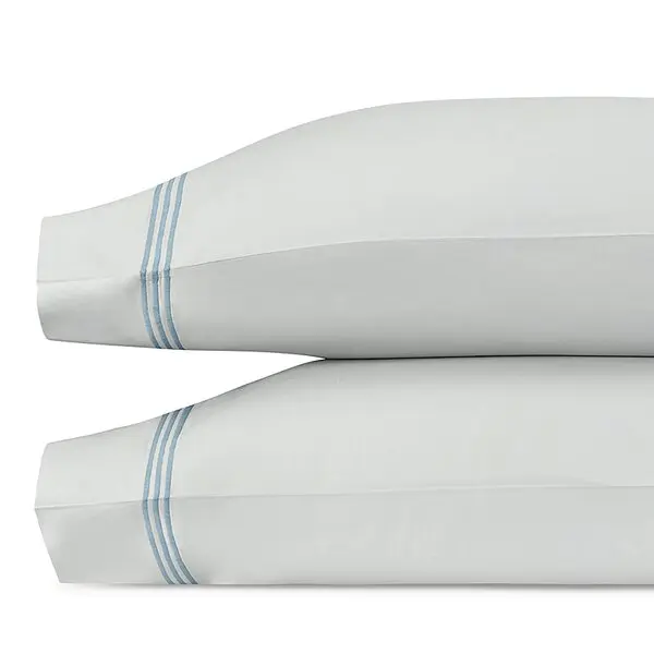 MATOUK Bel Tempo Nocturne King Pillowcase, Pair - Pool