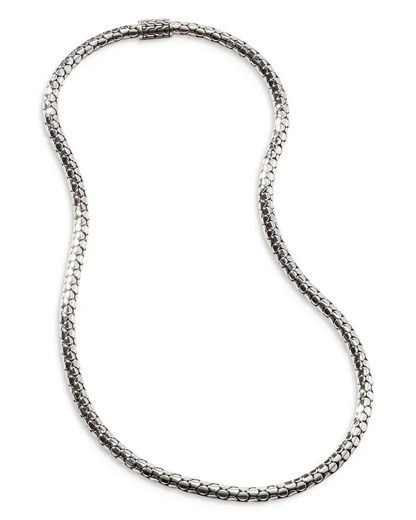 John Hardy Sterling Dot Chain Necklace