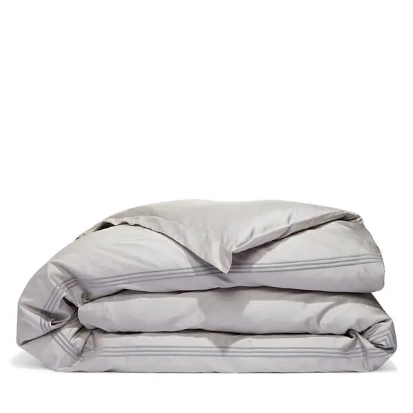 MATOUK Bel Tempo Nocturne Duvet Cover, King - Silver