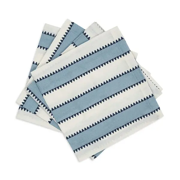 MATOUK Apollo Stripe Napkins, Set Of 4