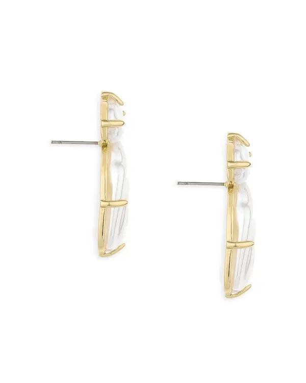Ettika Pearlized Drop Earrings