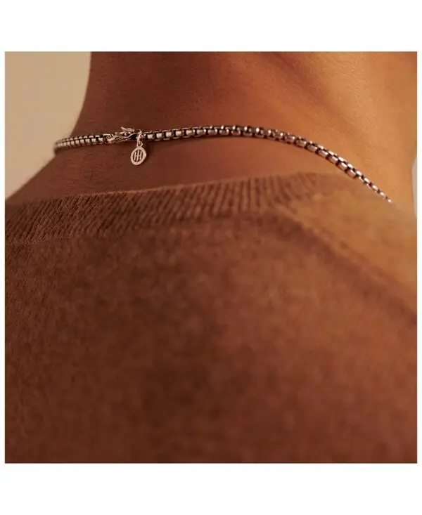 John Hardy Sterling Naga Box Chain Necklace