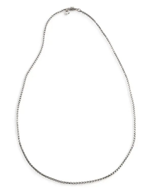 John Hardy Sterling Naga Box Chain Necklace