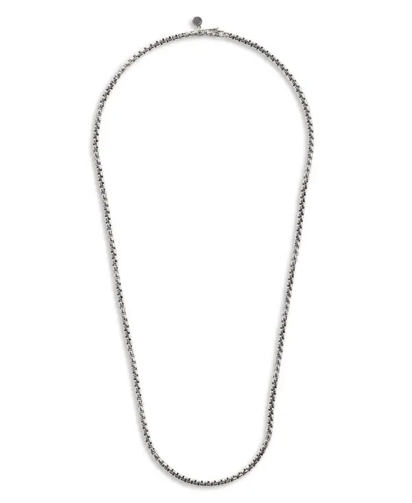 John Hardy Sterling Naga Box Chain Necklace