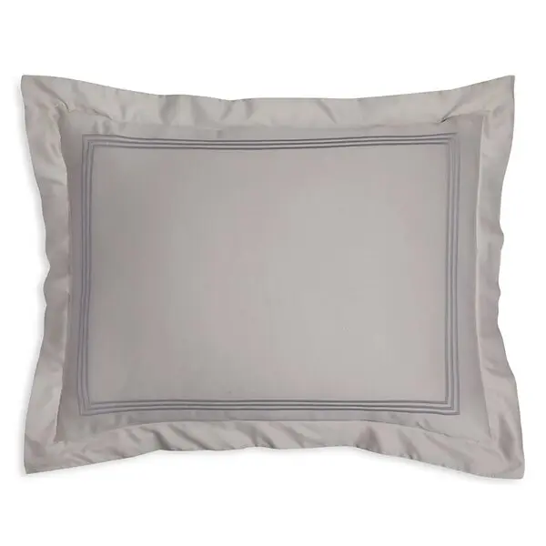 MATOUK Bel Tempo Nocturne King Sham - Silver