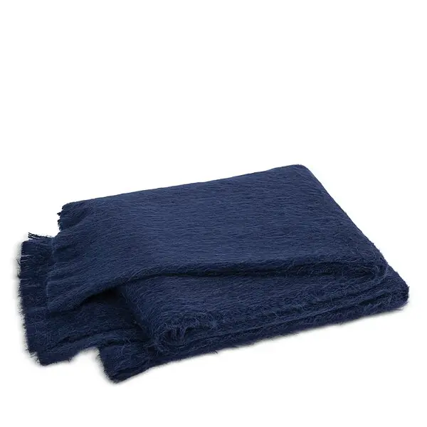 MATOUK Bruno Suri Alpaca Throw - Navy