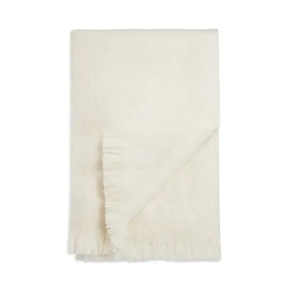 MATOUK Bruno Suri Alpaca Throw - Parchment