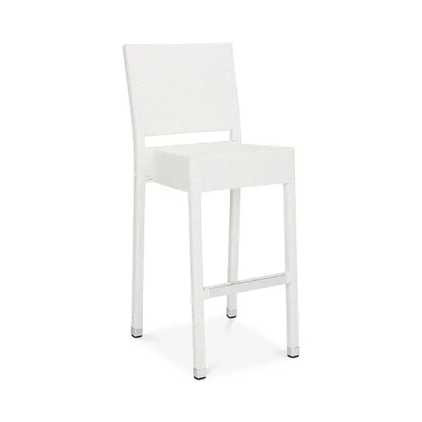 SAFAVIEH Bethel Outdoor Barstool - White