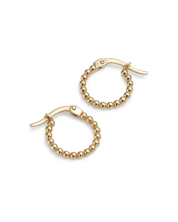 MOON & MEADOW Beaded Hoop Earrings