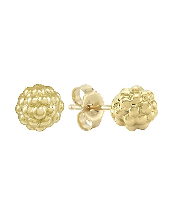 Lagos 18k Stud Earrings - Gold