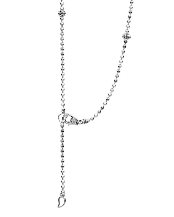 Lagos Sterling Caviar Icon Necklace