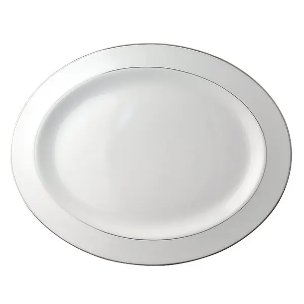 Bernardaud Cristal Oval Platter, 15 - No Color