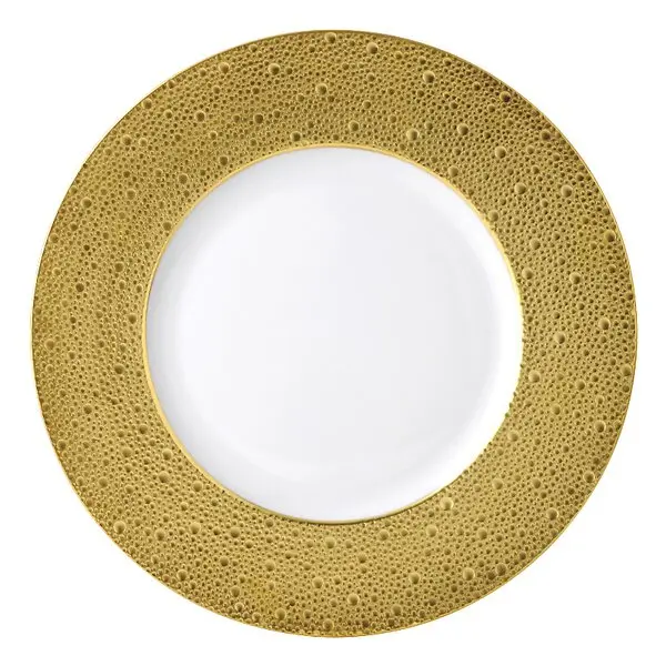 Bernardaud Ecume Service Plate - Gold