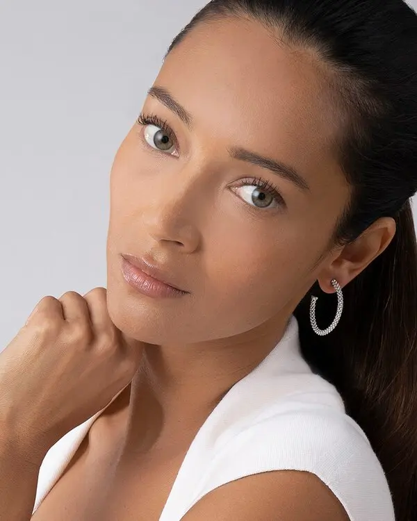 Lagos Sterling Hoop Earrings