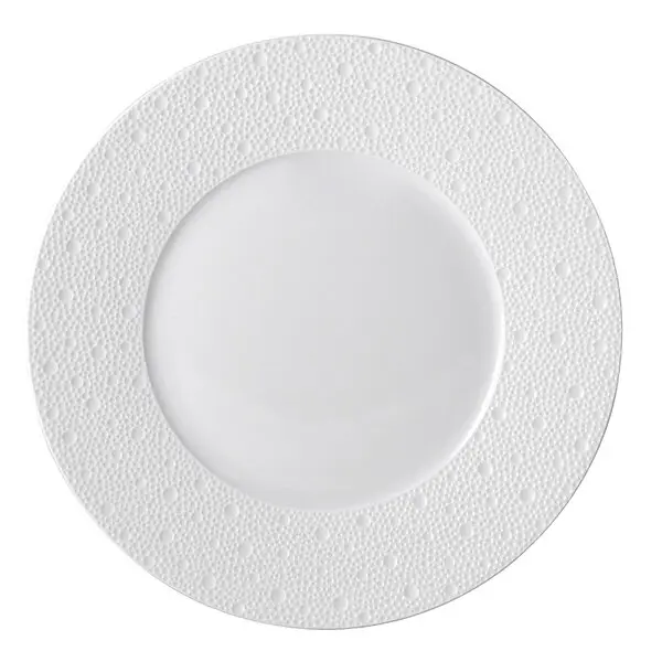 Bernardaud Ecume Dinner Plate - White