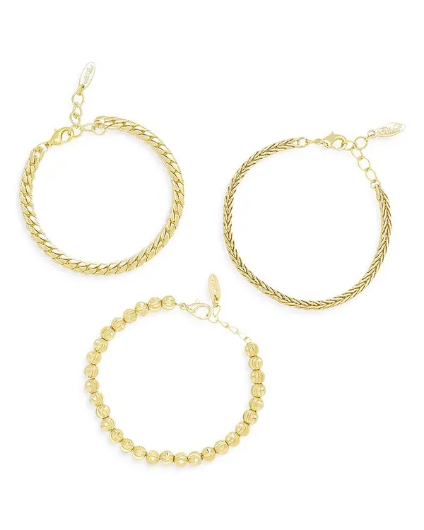 Ettika Classical Bracelet Set - Gold