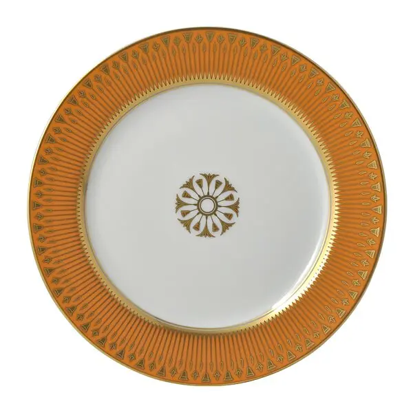 Bernardaud Soleil Levant Salad Plate - Orange