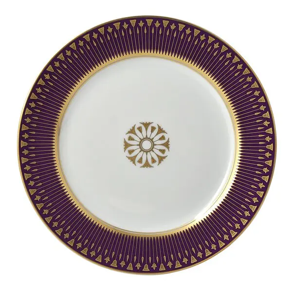 Bernardaud Soleil Levant Salad Plate - Violet